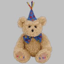 Ty Happy Birthday - Bear - Walmart.com