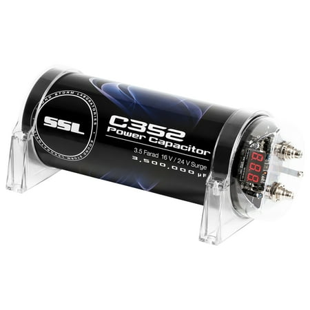 Sound Storm Laboratories C352 3.5 Farad Car Audio Capacitor - For ...