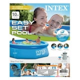 Intex 120" x 30" Easy Set Swimming Pool & 330 GPH Filter Pump , 28121EH ...