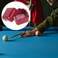 Aluminum Portable Pool Cue Tip Chalk Holder for Carrier for Case Box ...