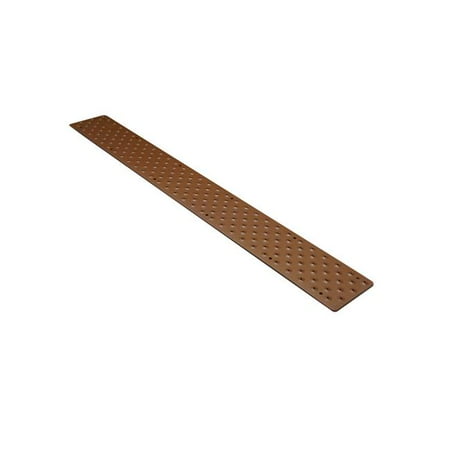 Handi Treads Aluminum Powder Coated Non-Slip Stair Tread Brown ...