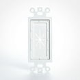 DATACOMM ELECTRONICS 45-0016-WH Decor Insert with Flexible Opening (White) - Walmart.com