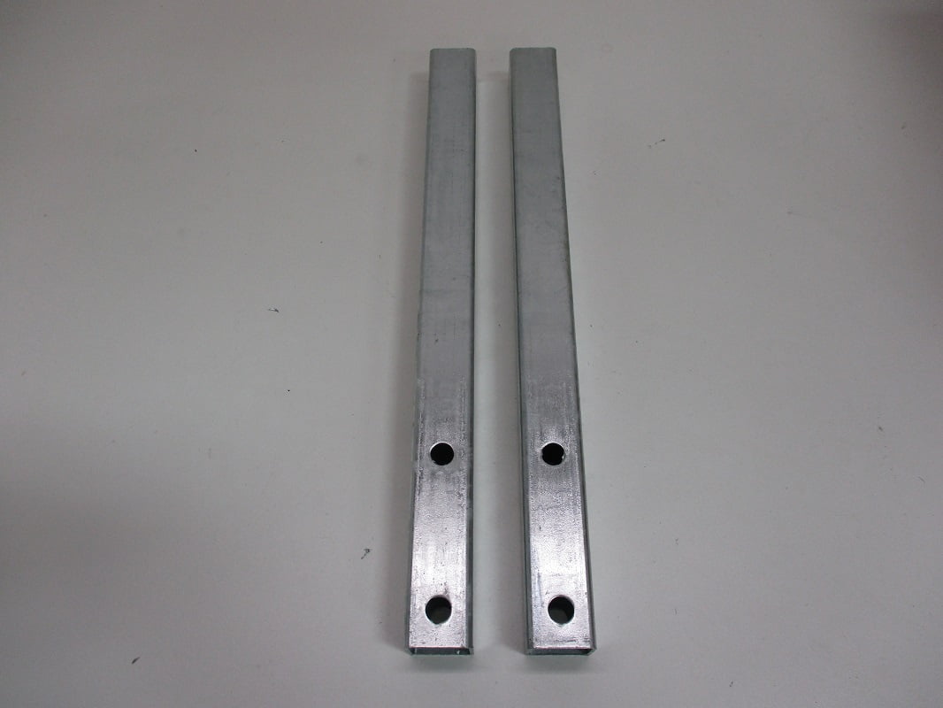 (2) Galvanized Pontoon Boat Trailer Metal Guide Posts / 1-1/2" Square ...