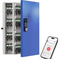 96 Key Lock Box Wall Mount APP Bluetooth/OTP/Wi-Fi Remote/Fixed Code ...