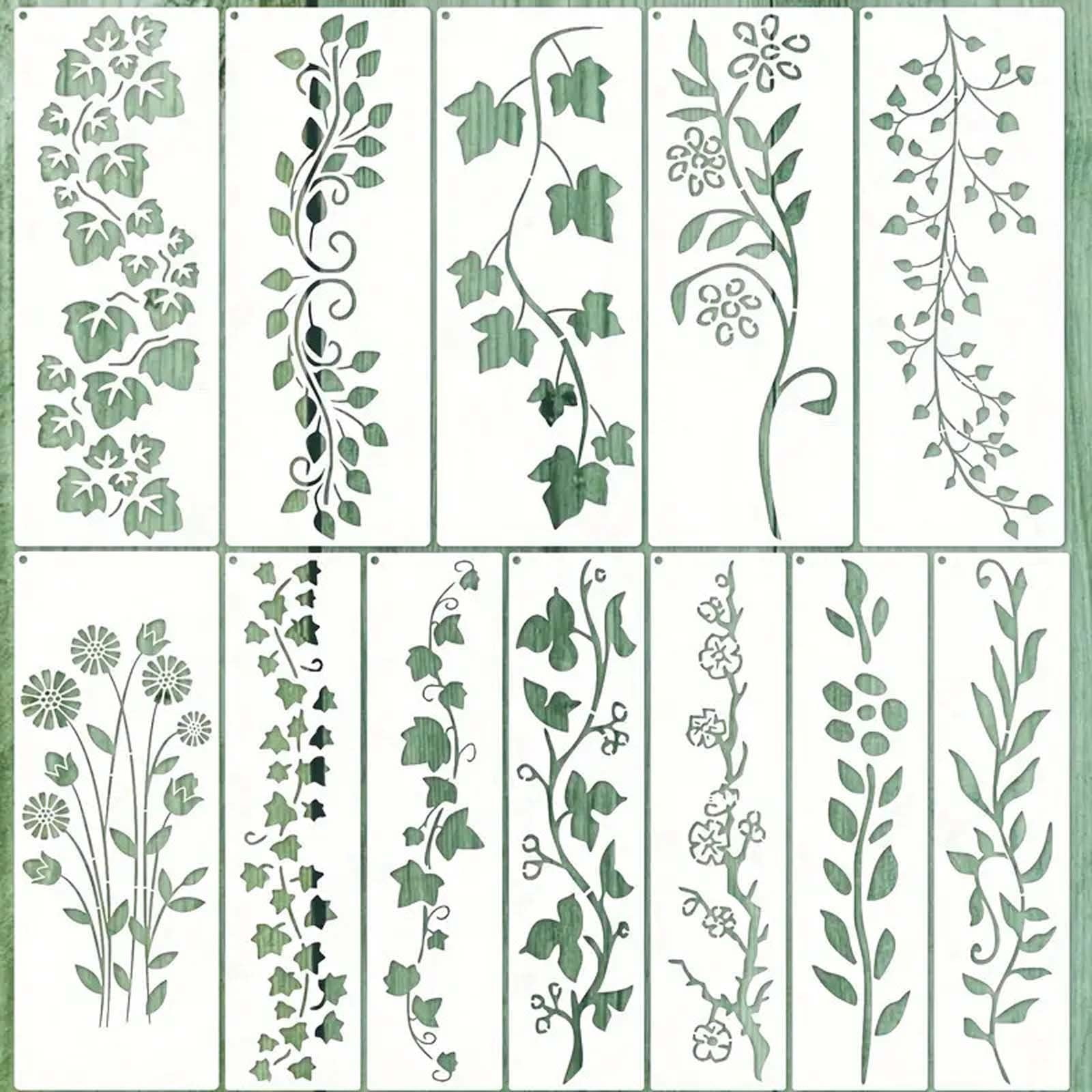Click here for Jwshufel Diy Garden Fence Stencils Reusable Floral... prices