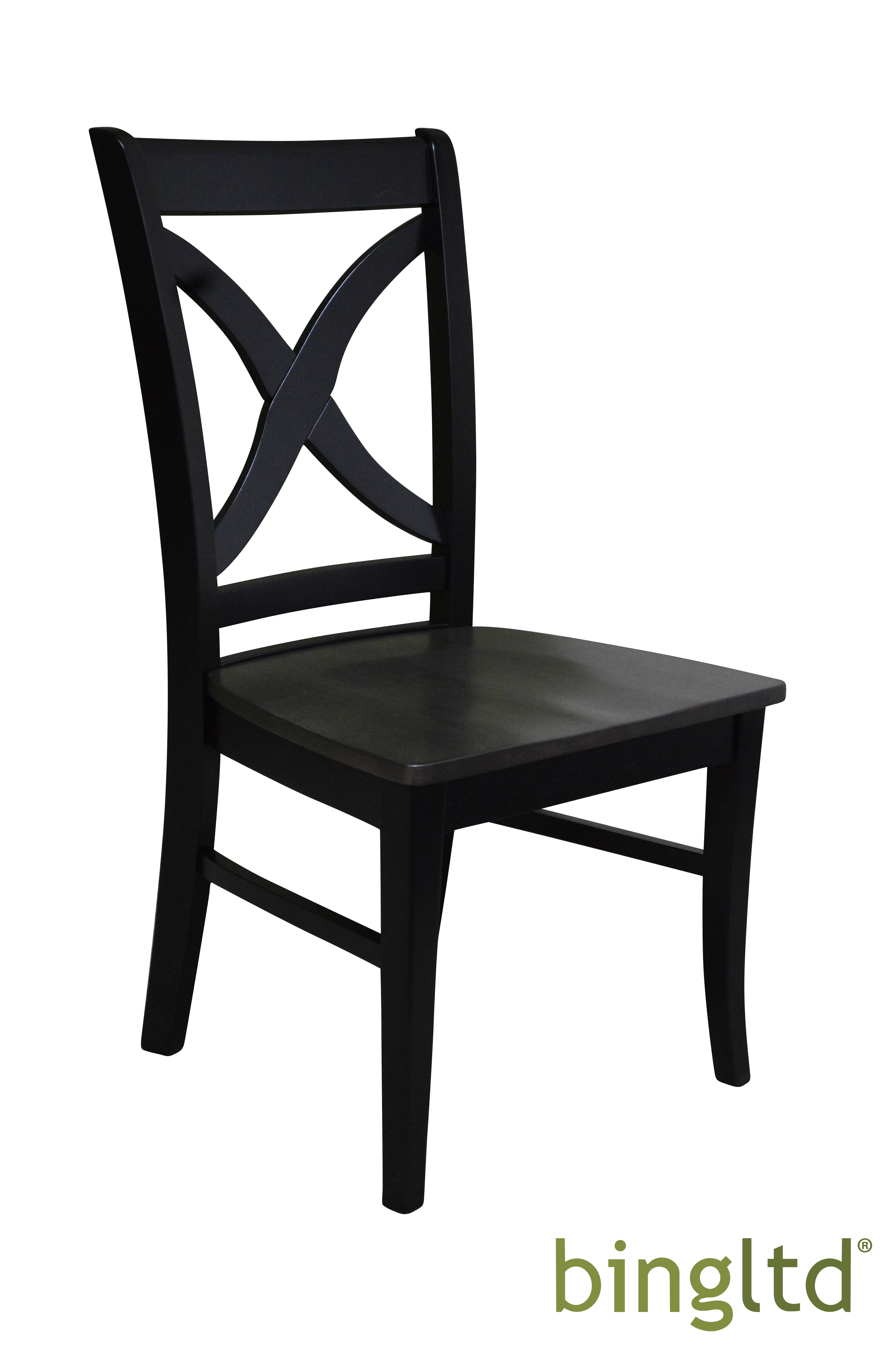 BingLTD - Madison 39" Tall Dining Chair - Black Set of 2 (CH14-RW-BLK ...