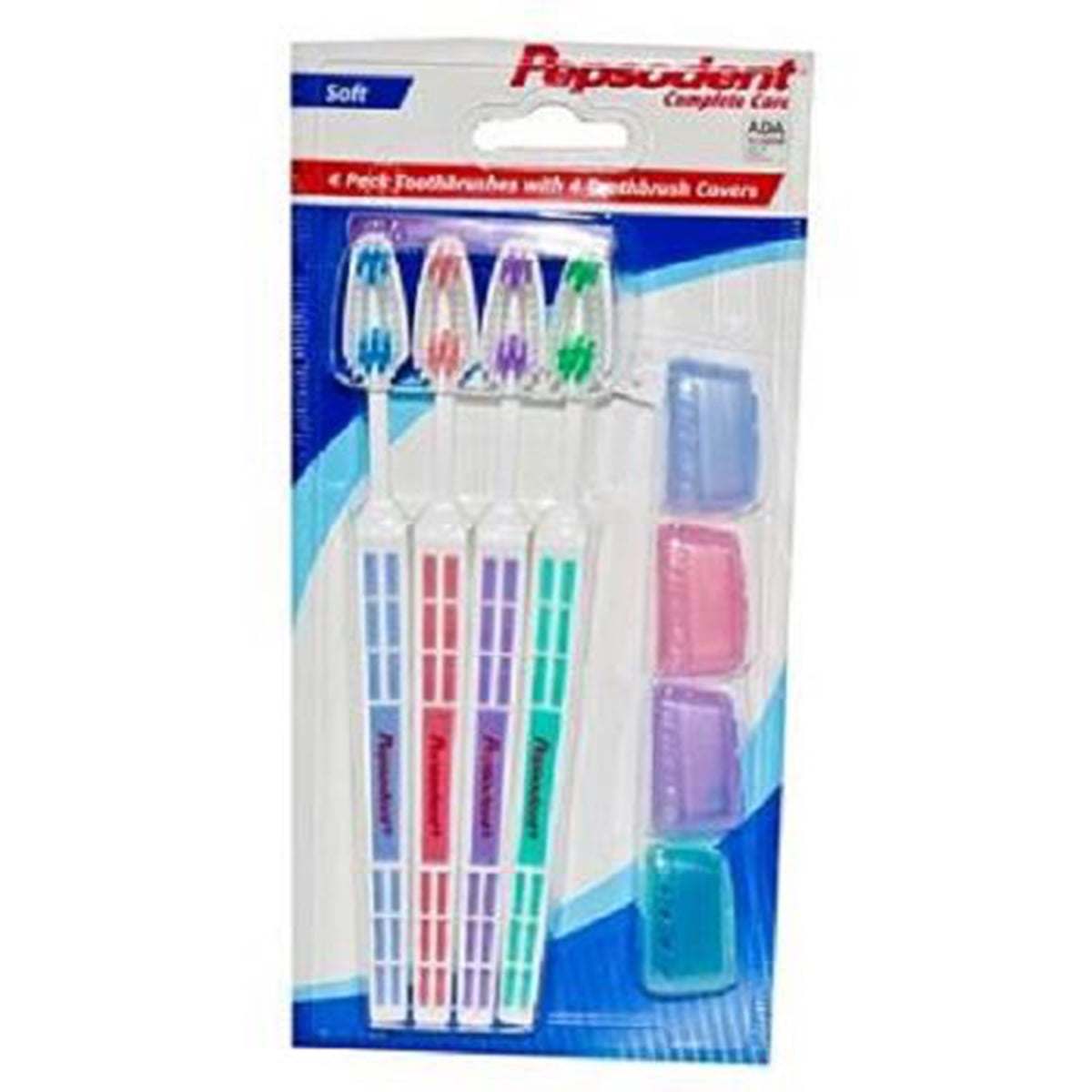 TEK TOOTHBRUSH With COVERS 3 pk - Walmart.com