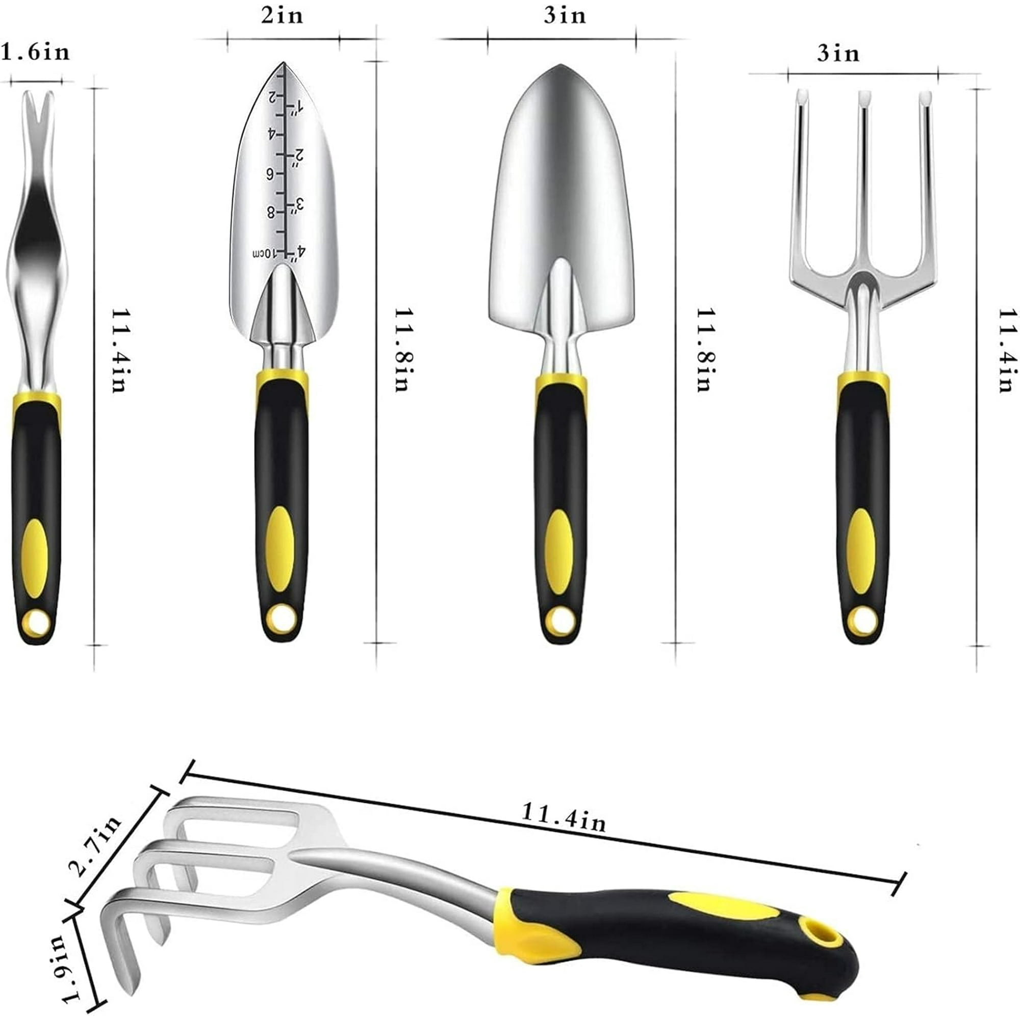 Click here for Cnv 5-Piece Garden Tool Set  Aluminum Gardening Wo... prices
