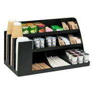 Mind Reader Countertop Organizer, 2-Tier Office Breakroom Supply Caddy ...