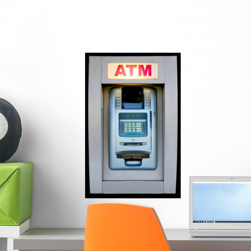 Atm Wall Mural by Wallmonkeys Peel and Stick Graphic (18 in H x 12 in W ...