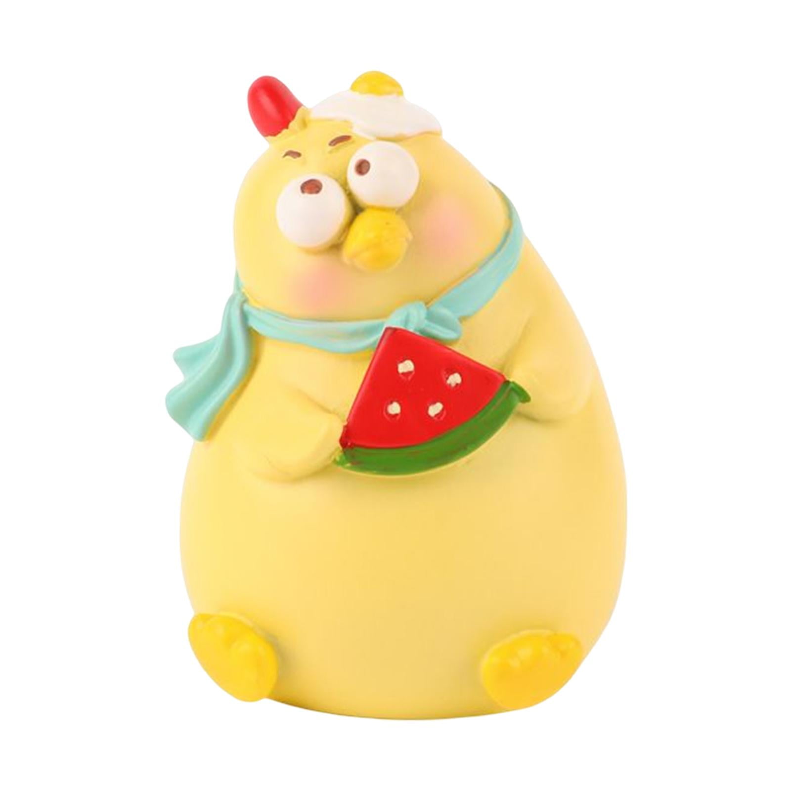 Cartoon car Statue Statuette Figure Desktop Decor Gift Mini Crafts Cute ...