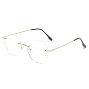 Gold Eyeglass Frame