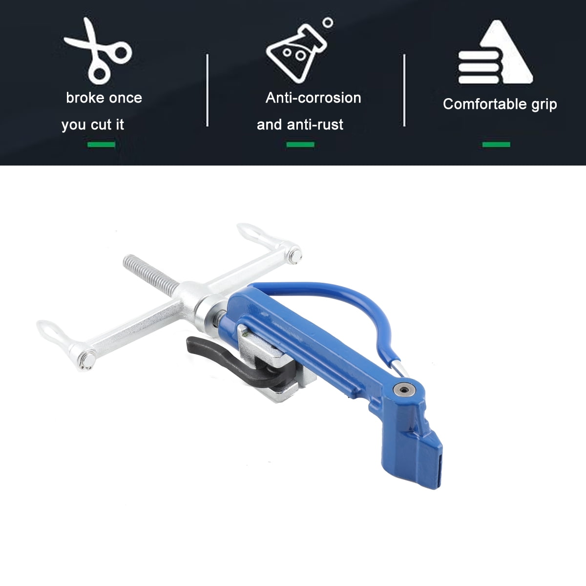 NICCOO Stainless Steel Band Strapping Plier Strapper Packer Manual ...