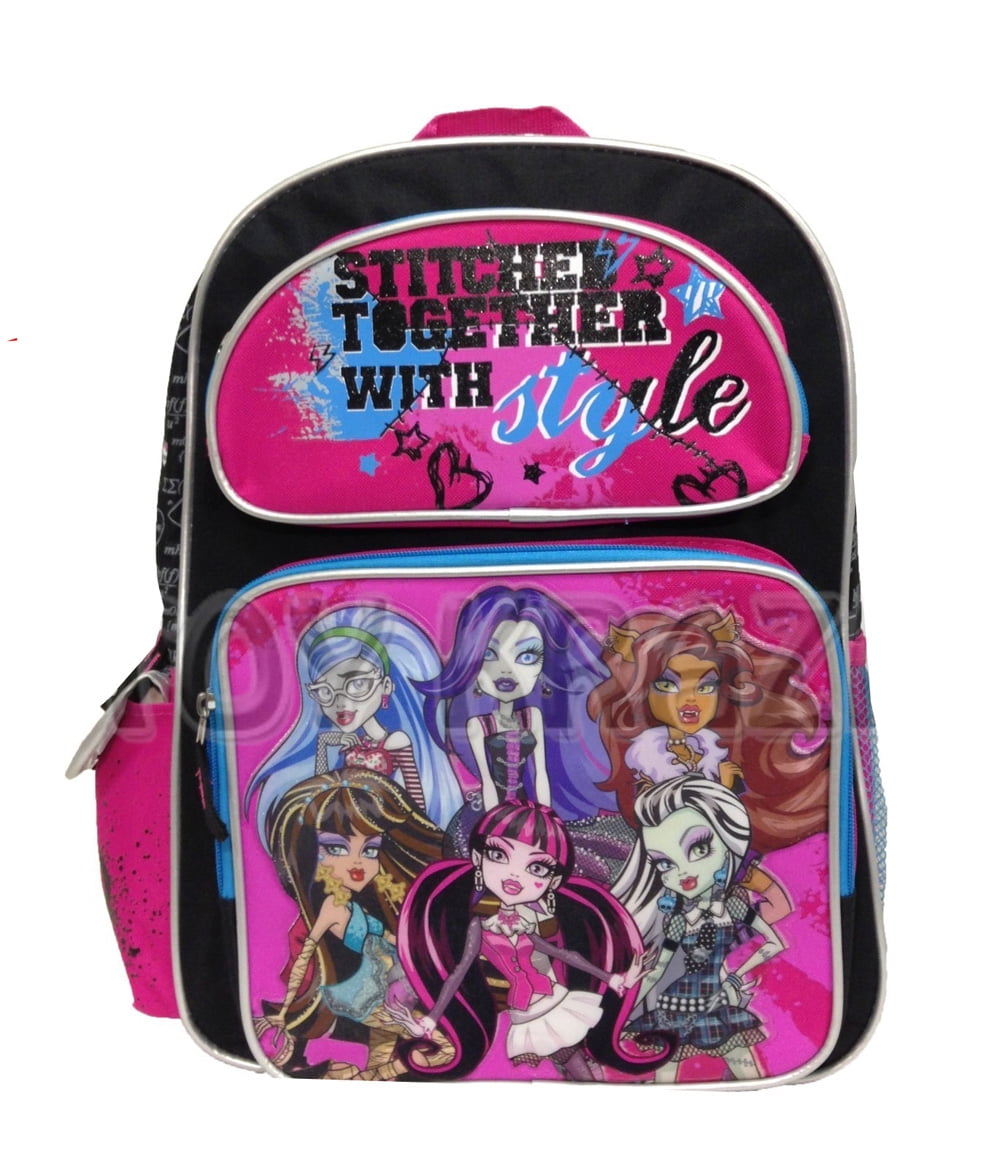 Full Size Stitched Together Monster High Backpack - Monster High ...