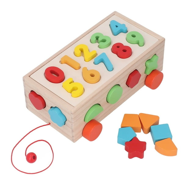 Wooden Shape Blocks Sorting Toy,Geometric Shape Blocks Sorting Wooden ...
