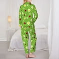 2 Piece Womens Pajama Sets - Daisies And Ladybugs Soft Sleepwear Comfy ...