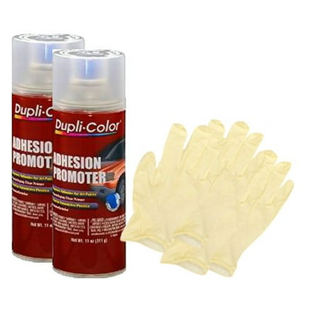 Dupli-Color Adhesion Promoter Clear Primer (11 oz) Bundle with Latex ...
