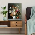 Autumn Leaf Branch Watercolor Canvas Wall Art for Living Room Bedroom ...