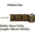 Hidove Wallpaper Border 196x4 Inch and Stick Wall Border Medallion ...