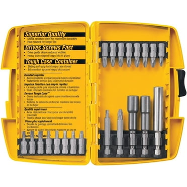 DEWALT Heavy Duty Black and Gold Drill Bit Set (21-Piece) for Home ...
