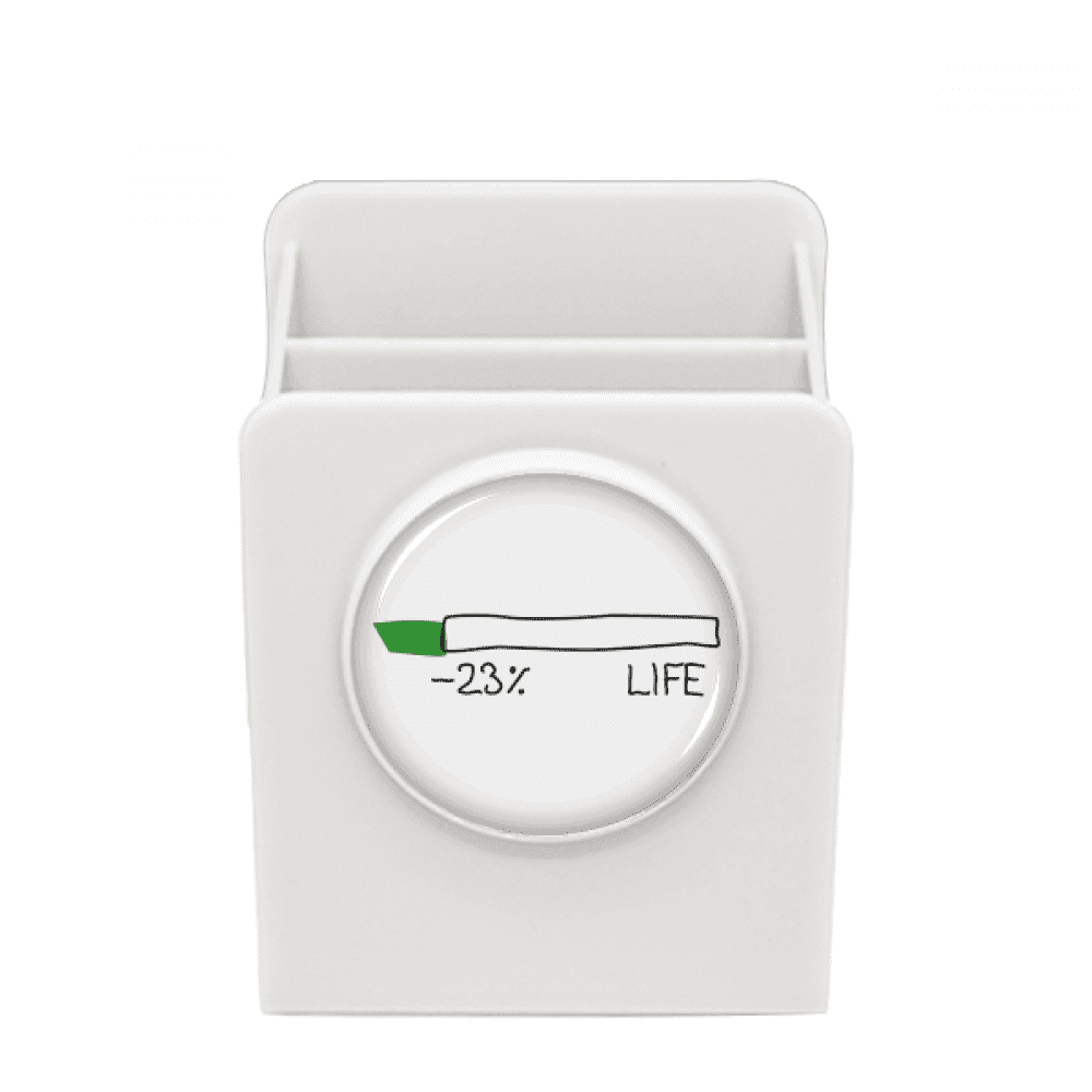 Life Energy Progress Bar Pregnant Baby Mother Desk Pencil Holder Cup ...