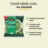Taylor Farms Caesar Mini Chopped Salad Kit, 4.42 oz Bag, Fresh Romaine ...