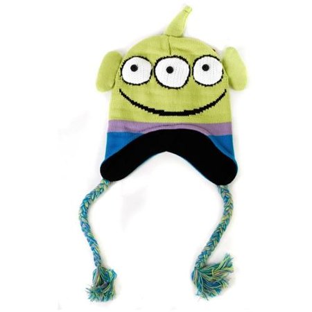 Disney Toy Story 3 Alien Knit Beanie Peruvian Laplander Hat - Walmart.com