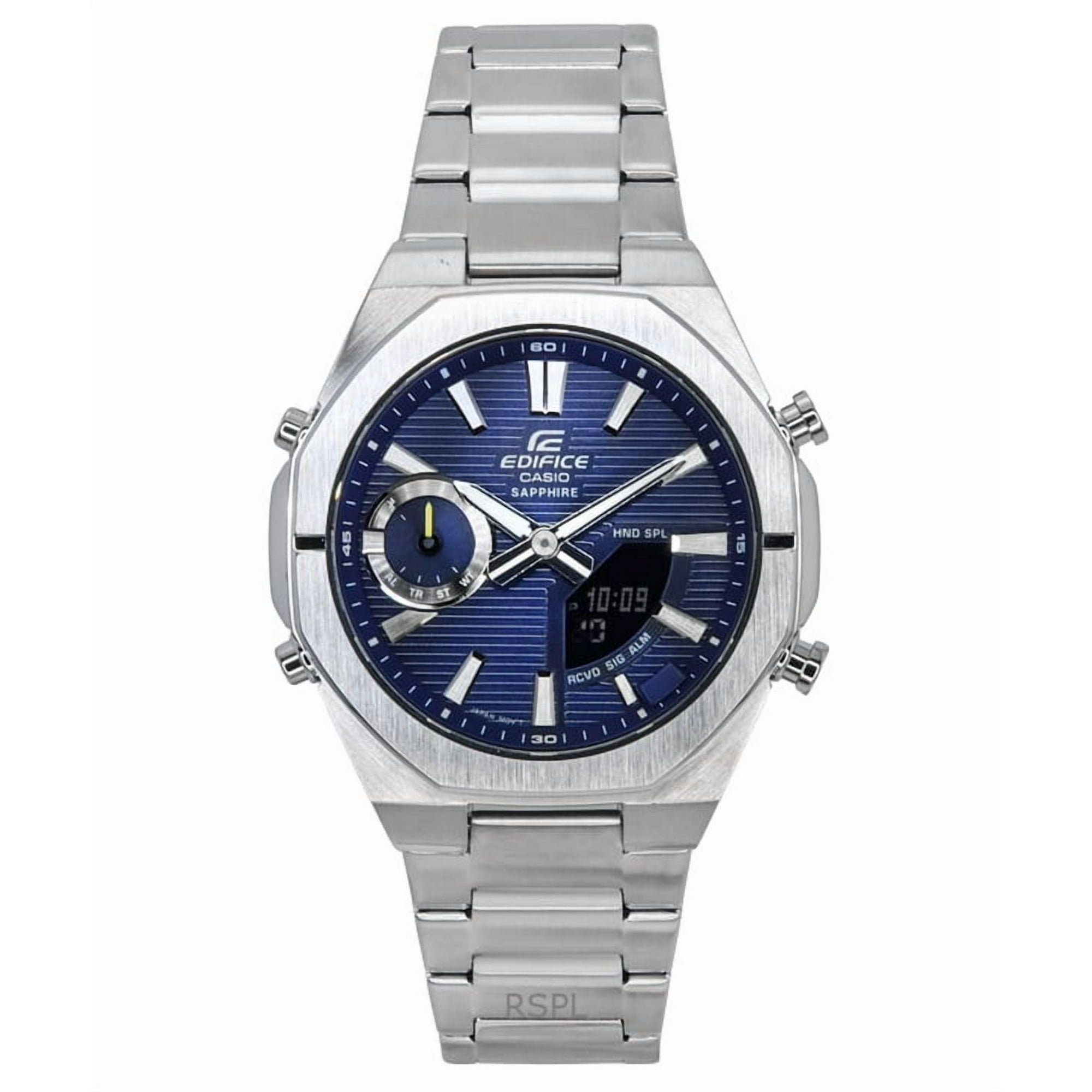 Click here for Casio Edifice Analog Digital Smartphone Link Blue... prices