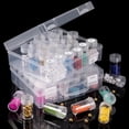 Bead Organizer, 30 Grids Diamond Painting Storage Containers with ...