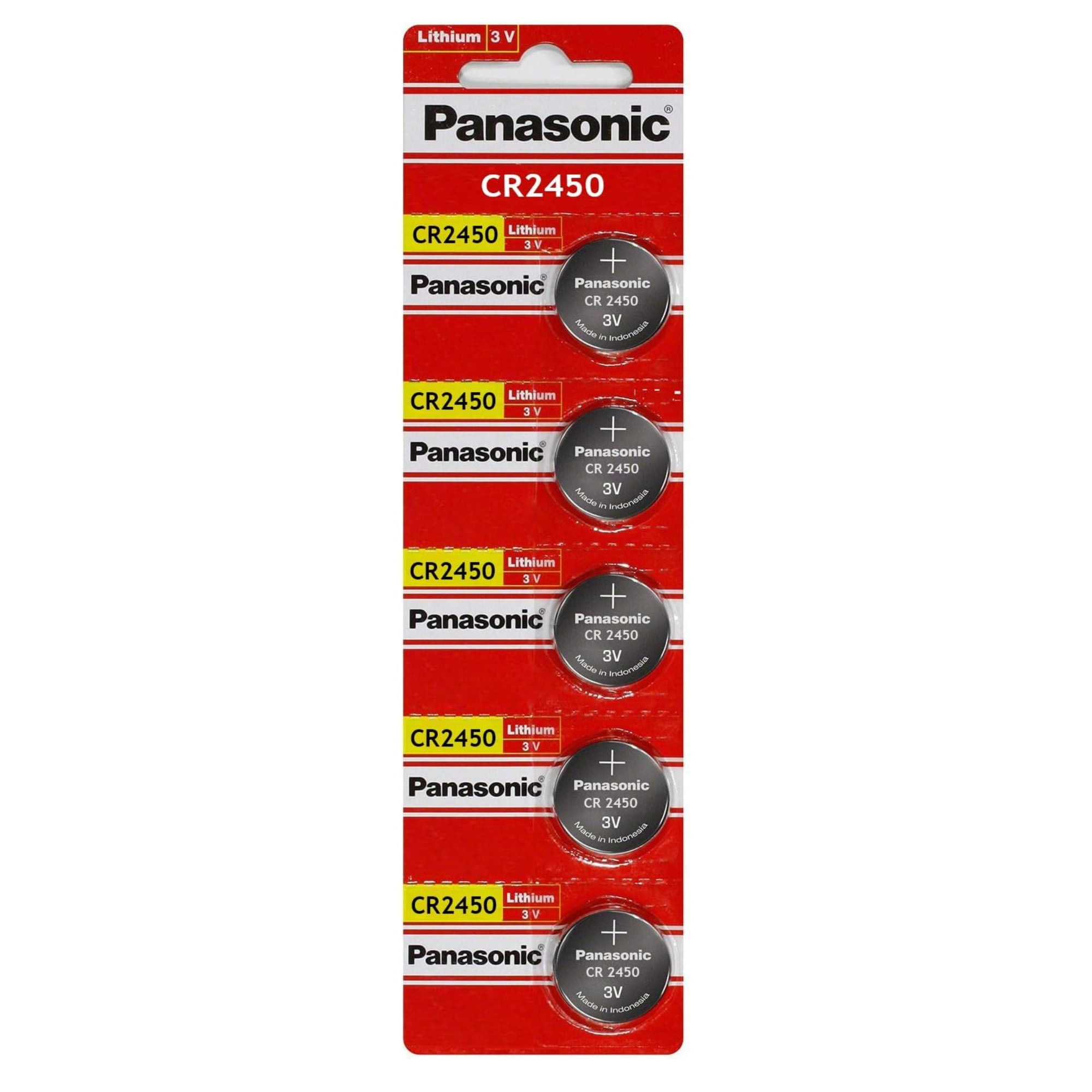 Click here for 5 X Panasonic 2450 Lithium 3 Volt Batteries  Equiv... prices