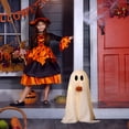 2 Pack Light Up Halloween Ghost Decorations, Glowing Ghosts with ...