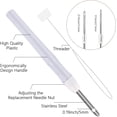 23 Pieces Punch Needle Kit, 2 Type Punch Needle Tool for Adults ...