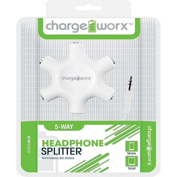 CHARGEWORX Headphone Splitter, 5-Way - Walmart.ca