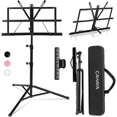 Donner Sheet Music Stand with Light, DMS-1 Portable Metal Ipad Music ...
