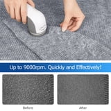 Beautural Fabric Shaver, Lint Remover Machine, 2 Speeds, 2 Replaceable ...