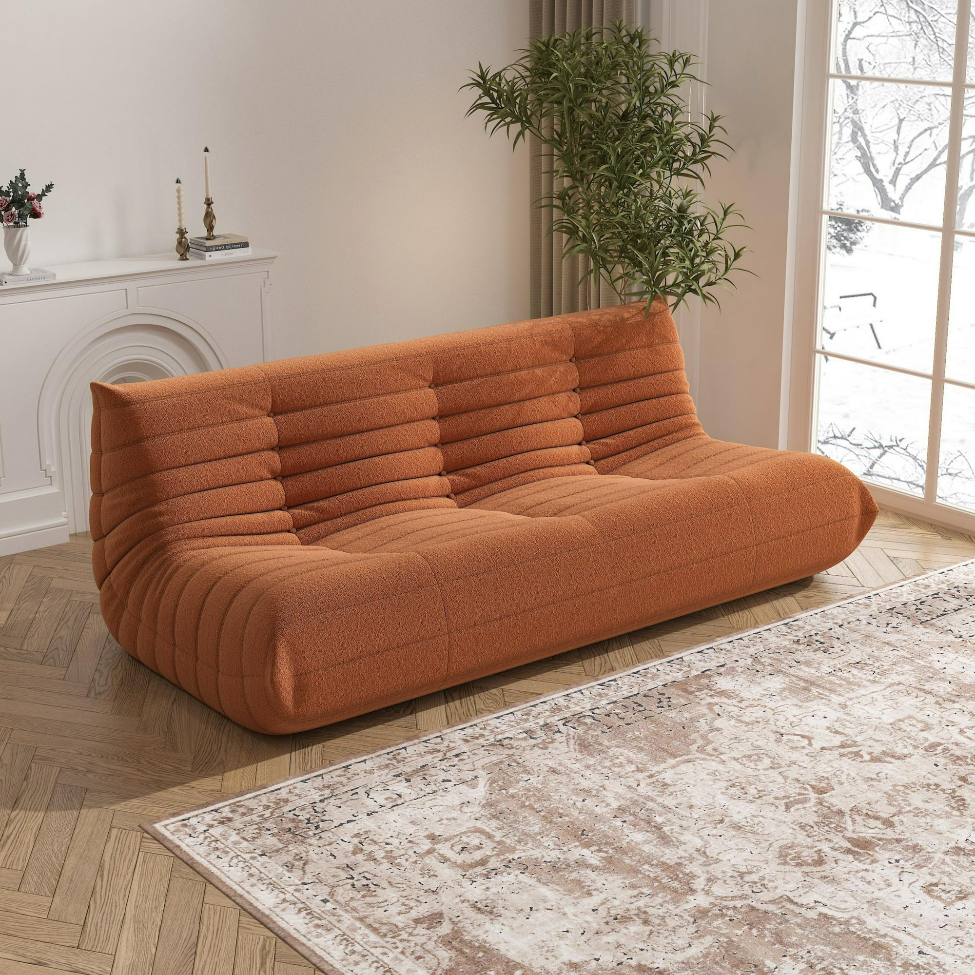 Click here for Whgbja 3 Seaters Oversize Bean Bag Chair lazy Floo... prices