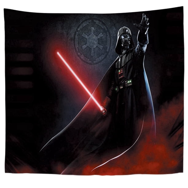 Alician Star Wars Black Warrior TV Backdrop Tapestry Home Decor Wall ...