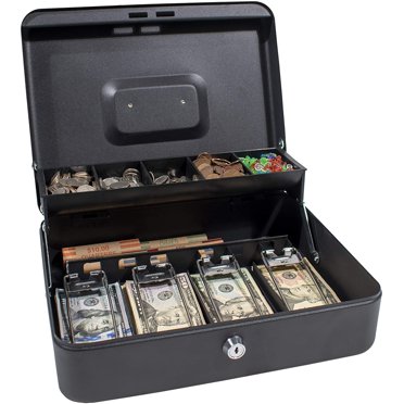 Barska CB11828, Extra Small Cash Box with Key Lock by Barska - Walmart.com