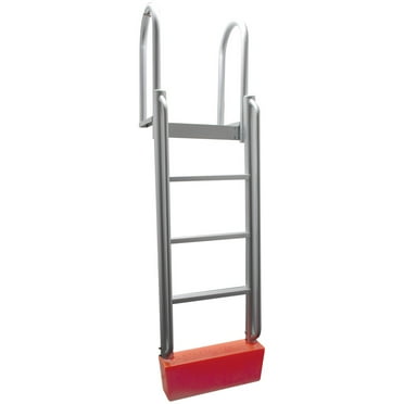 Extreme Max Deluxe 5-Step Foldable Dock Ladder - Corrosion Resistant ...