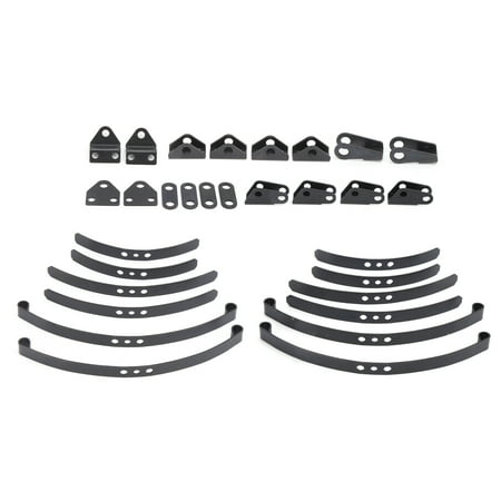 Leaf Type Spring Suspension, Steel High Strength Front Rear Leaf Spring ...