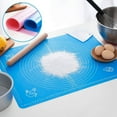 Silicone Baking Mat, iPstyle Reusable Non Stick Pastry Mat for Pastry ...