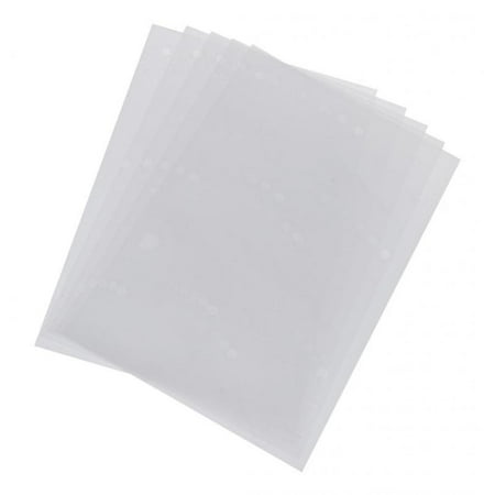 5 Half Transparent Shrink Film Sheets Shrinkable Paper Craft Dull ...