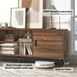 ChVans 70 Inch Mid Century Modern TV Stand for TVs up to 80 inches ...