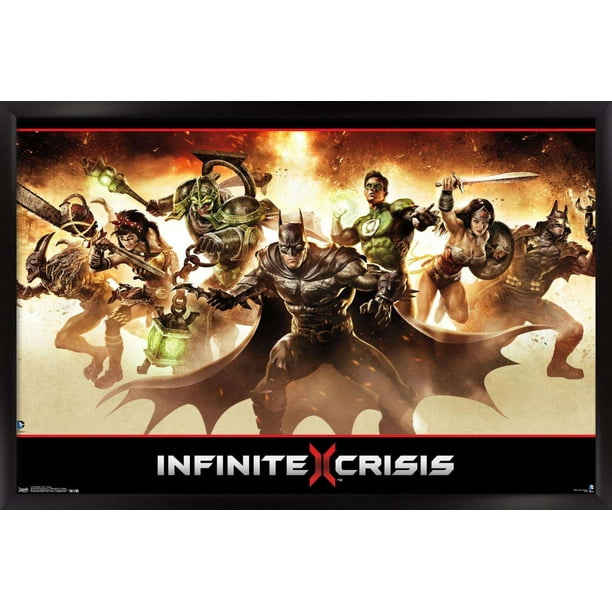 DC Comics - Infinite Crisis - Group Wall Poster, 22.375" x 34", Framed ...