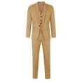 Shiiwada Prime The Day Deals Today 2024 Mens Suit Tan Street Legal Sweet Suits Men Cotton Mens