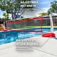GoSports Splash Net PRO Pool Volleyball Net, Includes 2 Balls, Red ...