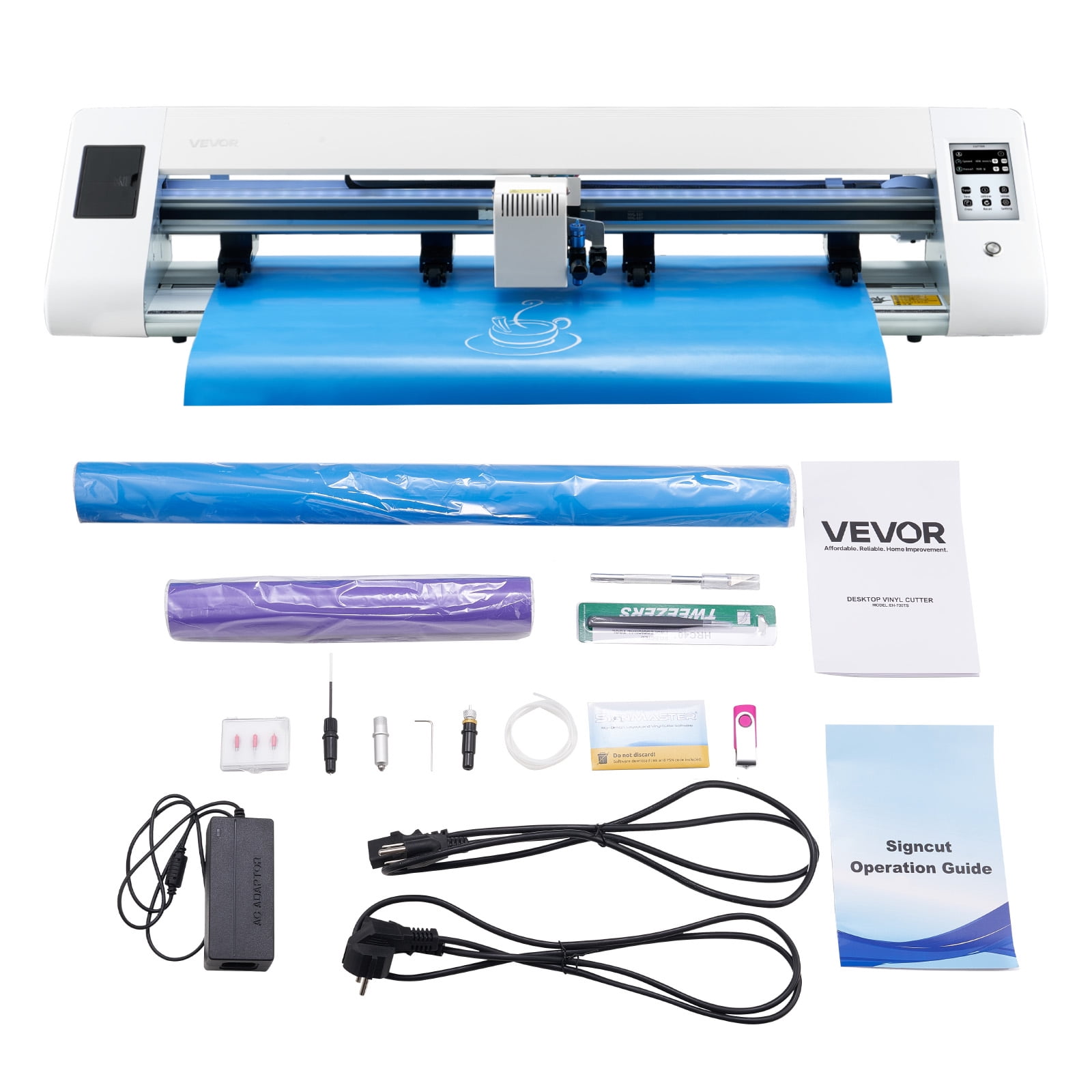 Click here for Vevor Cutting Machine Vinyl Cutter Machine Automat... prices