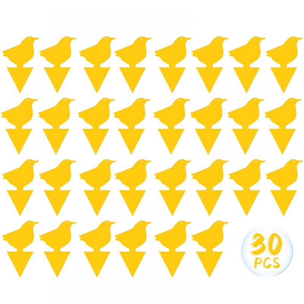 Yellow Sticky Bug Traps Sticky Fruit Fly Gnat Trap Mosquitos,Fungus ...