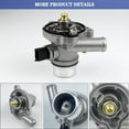 Upgrade Aluminium Engine Coolant Thermostat Housing Assembly Compatible ...