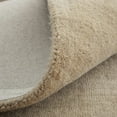 Feizy Luna Modern Solid, Tan, 2' x 3' Accent Rug Easy Care Stain ...